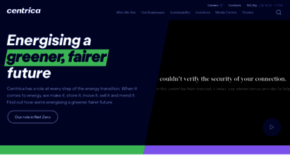 Welcome to Centrica.com - Centrica | Home