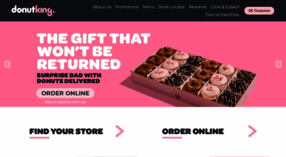 Welcome to Donutking.com.au - Donut King