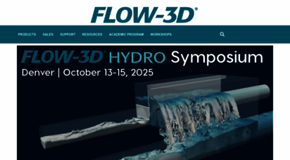 Welcome to Flow3d.com - FLOW-3D | Solving the World's Toughest CFD Problems
