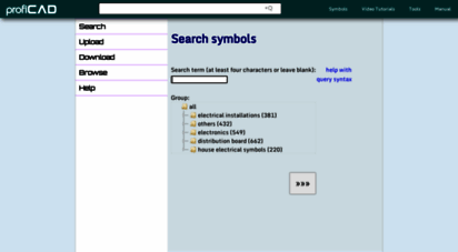 Welcome to Gallery.proficad.eu - Electrical Symbols