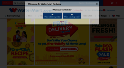 Welcome to Grocerydelivery.com.ph - WalterMart Delivery - Biggest ...