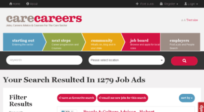 Welcome to Carecareers.com.au - Care Careers
