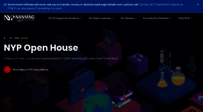 Welcome to Nyp.edu.sg - Nanyang Polytechnic (NYP)