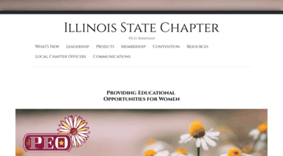 Welcome to Peoillinois.org - Illinois State Chapter P.E.O. ⋆ Illinois ...