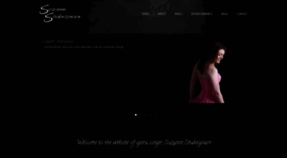 Welcome to Suzanneshakespeare.com - Suzanne Shakespeare | Opera singer