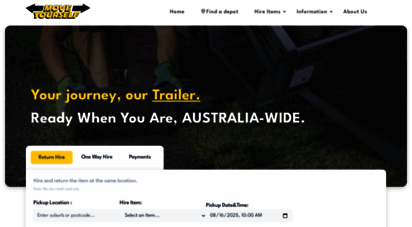 Welcome to Trailerhire.com.au - Move Yourself Trailer Hire & Vehicle ...