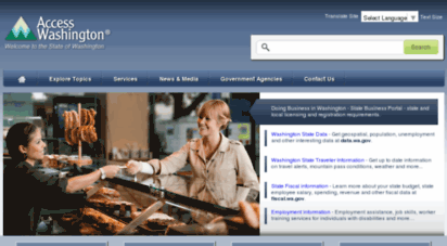 Welcome to Washington.gov - Access Washington Home