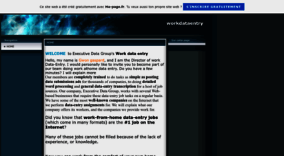 Welcome to Workdataentry.fr.gd - Workdataentry - HOME